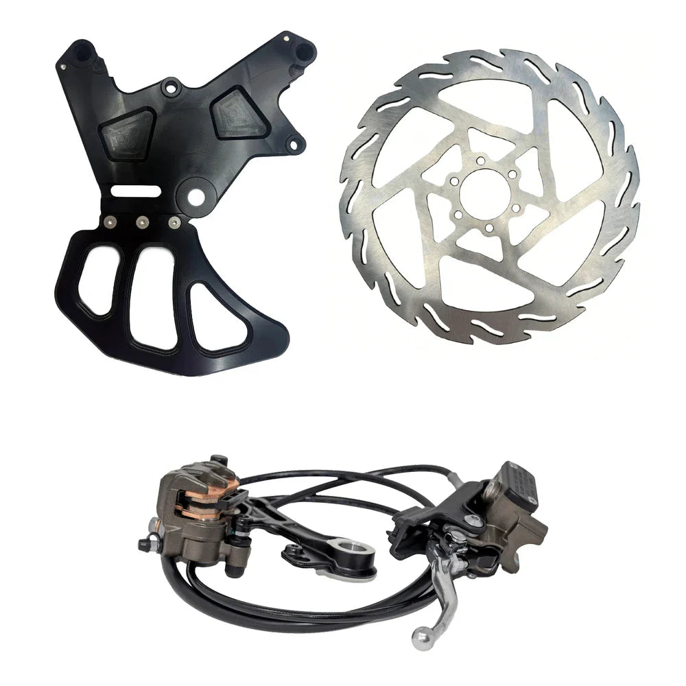Moto Brake Dual Caliper Rear Brake Kit – Jersey E-Bikes